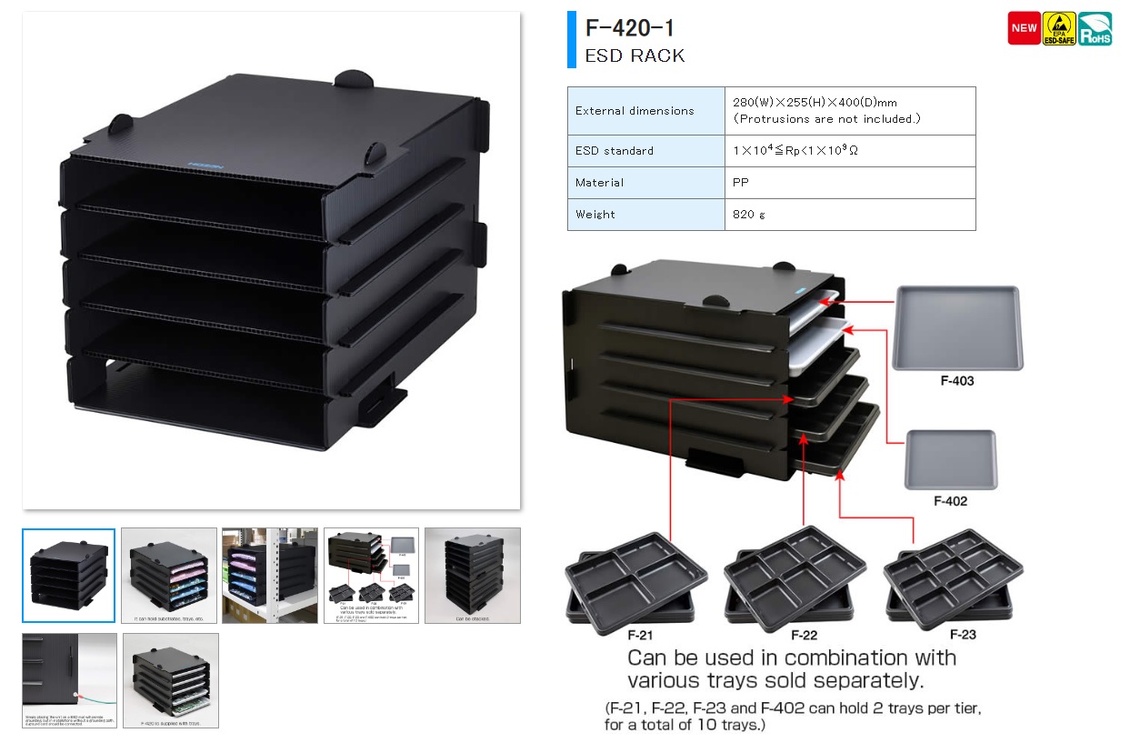 Ichiban Precision Sdn Bhd - Hozan - Hozan ESD Rack